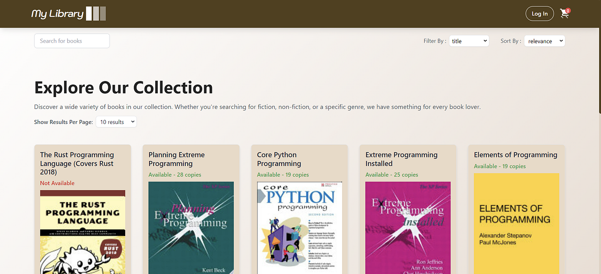 MyLibrary: Revolutionizing Library Management with Modern Web Technology | by Ayushvish | Oct ...