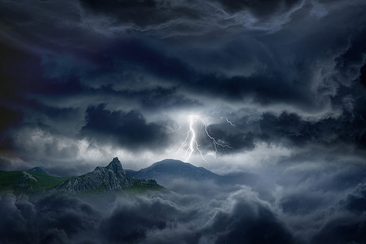 God in Darkness and Glory. The Paradox of Goodness in Blackest… | by ...