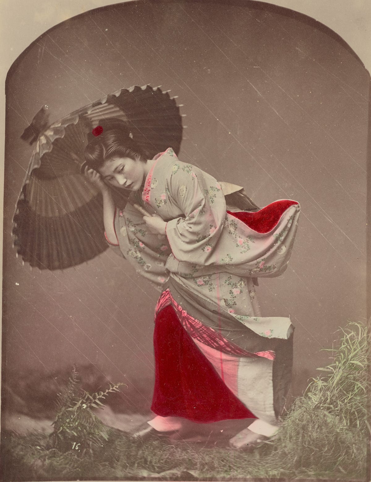 A Japan that no one knows. God who came, blown by the wind and swept ...