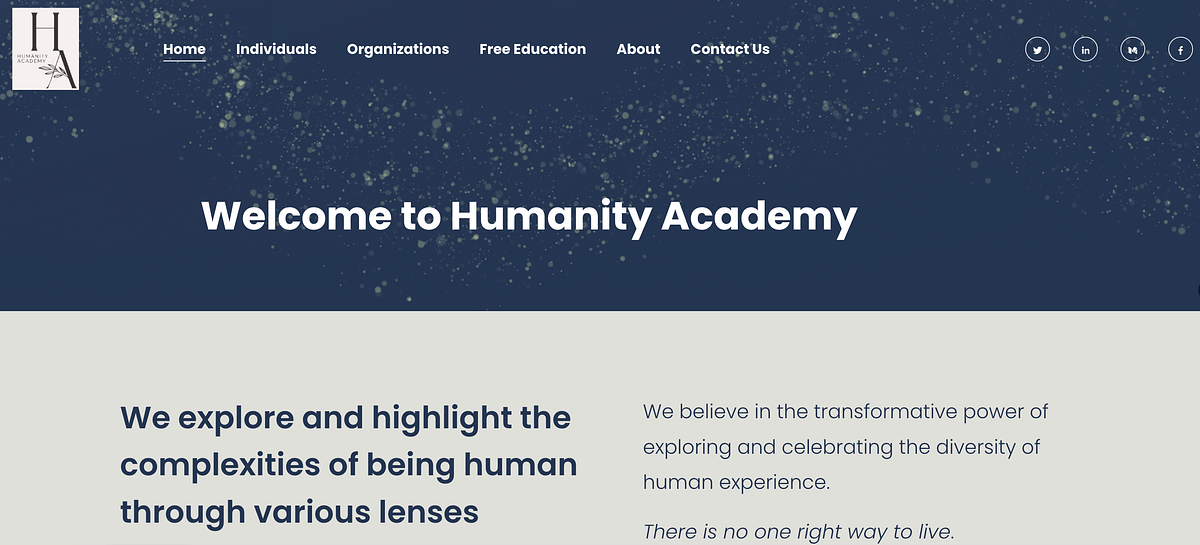 How the Co-founders of Humanity Academy are Building a Social ...