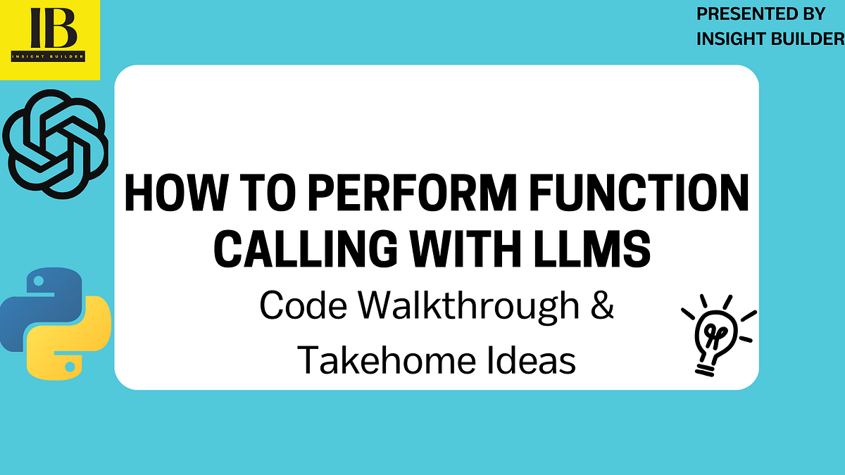 Performing Function calling with OpenAI 4o-Mini with Python | by Qrious ...