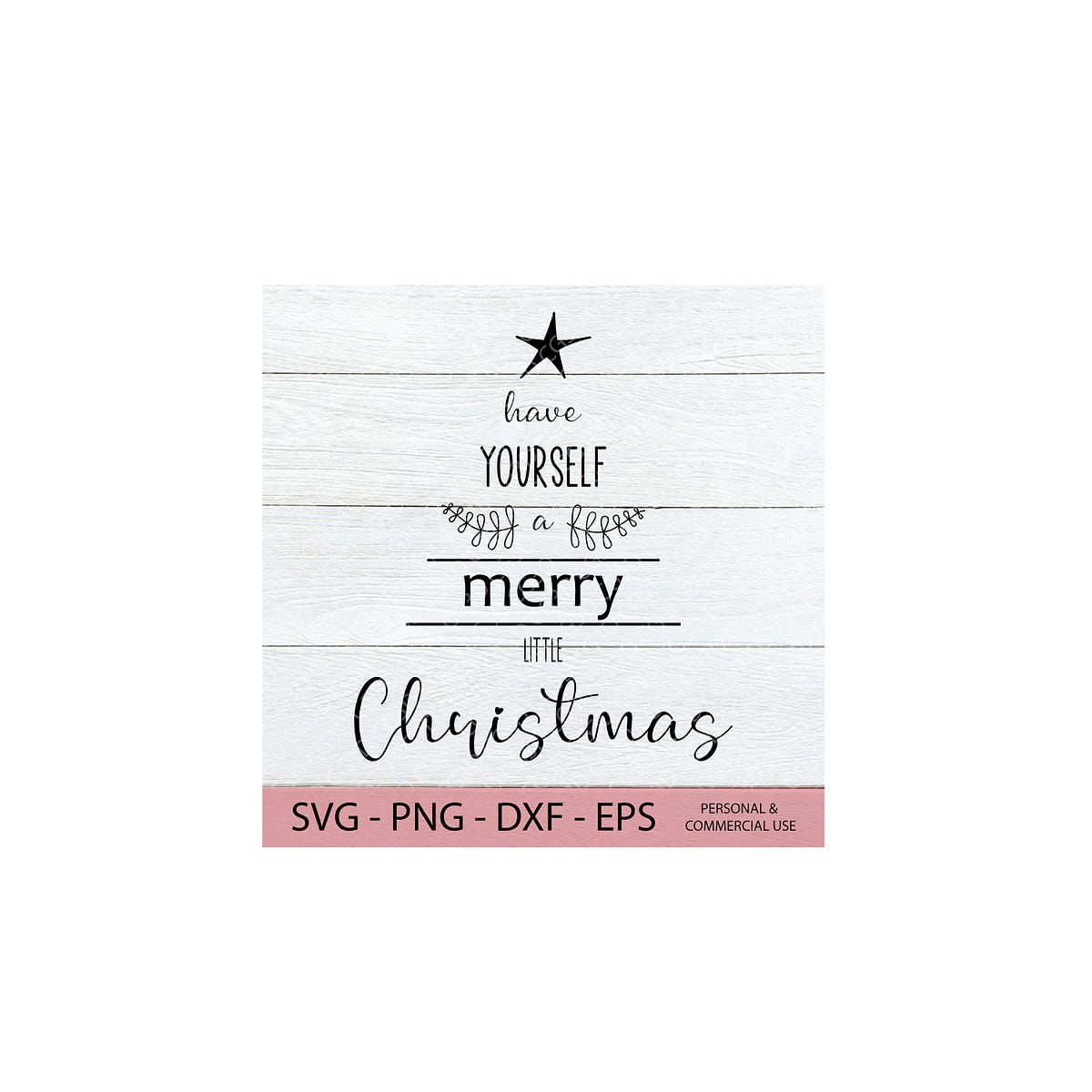 Have Yourself a Merry Little Christmas SVG — Merry Christmas Script SVG ...