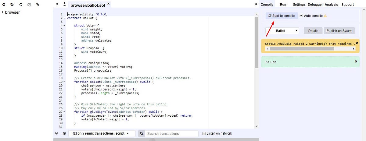 How to code smart contract without Mist | by Mimic App | Cryptolinks ...