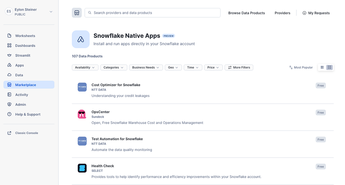 Boost your visibility with Snowflake Native Apps | by Eylon Steiner | Snowflake Builders Blog ...