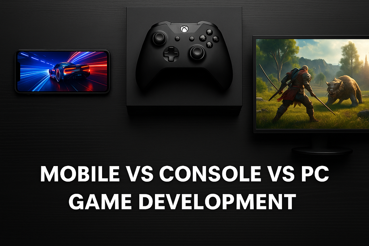Mobile vs Console vs PC Game Development: Key Differences | by Red ...