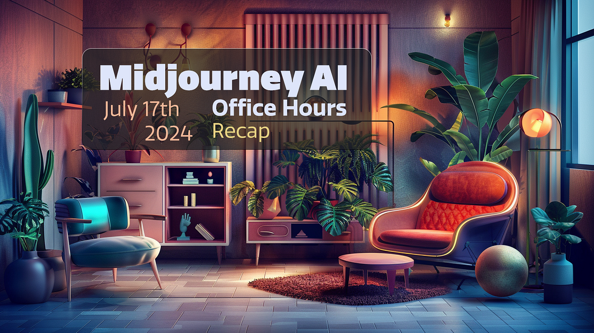 Midjourney AI Office Hours Recap — July 17, 2024 | by HungryMinded | Seeds For The Future | Medium