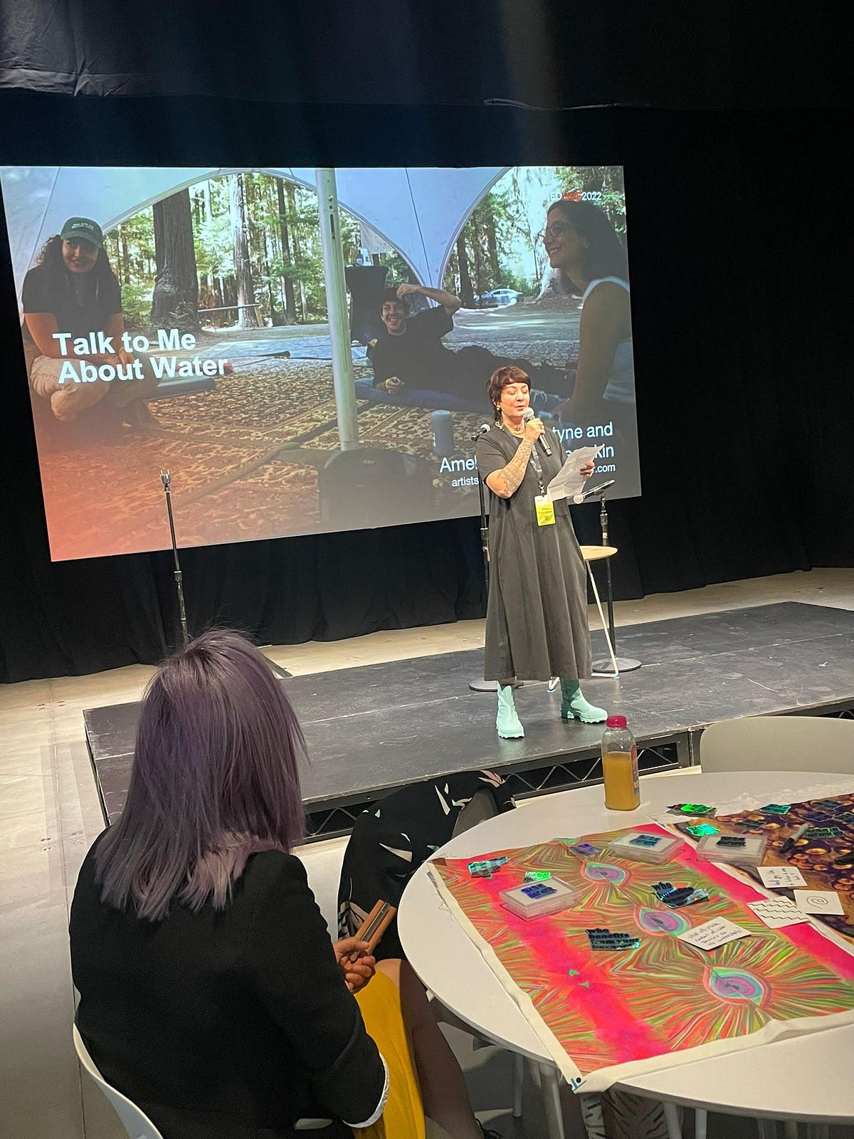 What is a Water Conversation?. At Unfinished Live, at the Shed in NYC ...