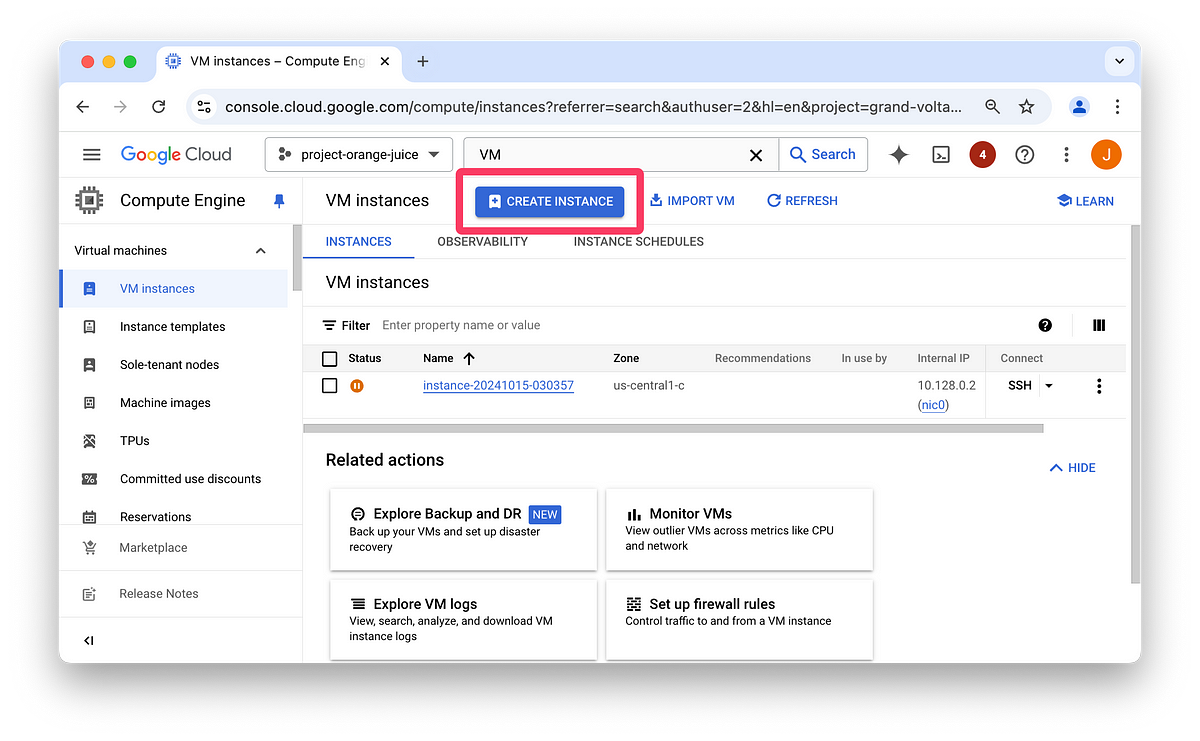 Running VS Code Remote using Google Compute Engine (GCE) VM and Remote ... Running VS Code Remote using Google Compute Engine (GCE) VM and Remote ...