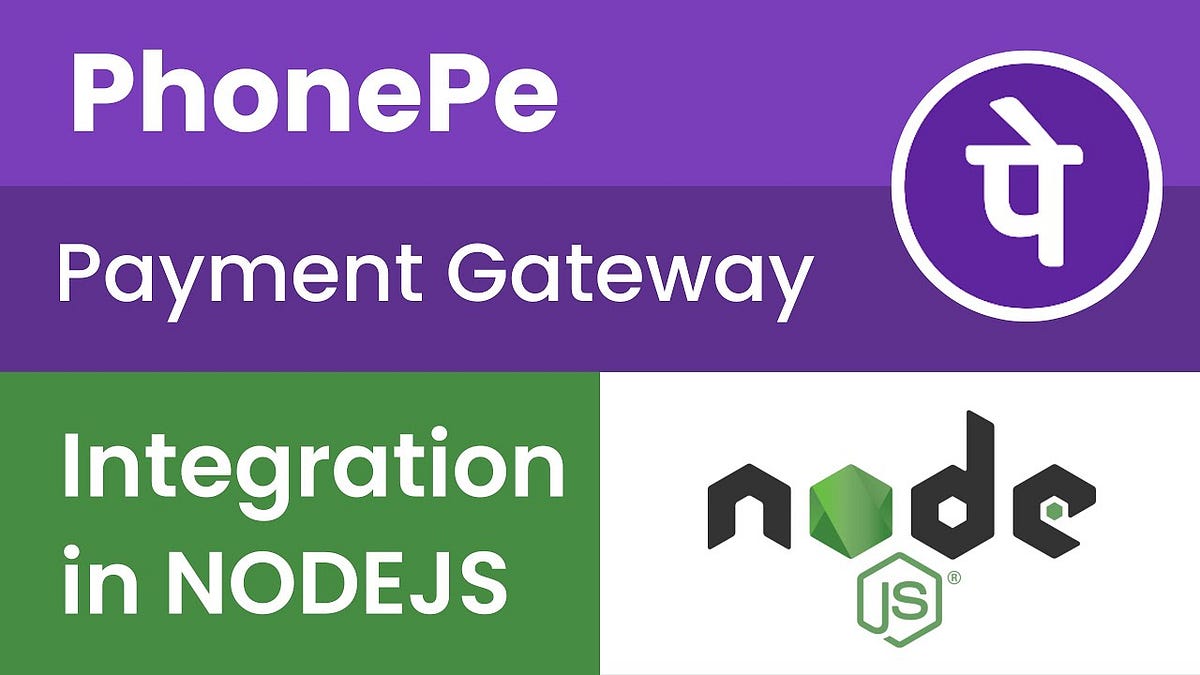 Integrating PhonePe Payment Gateway with Node.js and Express.js | by ... Integrating PhonePe Payment Gateway with Node.js and Express.js | by ...