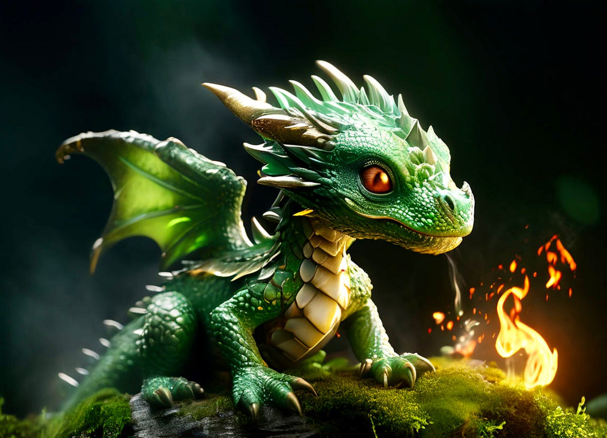 🐉 Tilly the Tiny Dragon 🐉. Once upon a time, in the land of Misty… | by ...