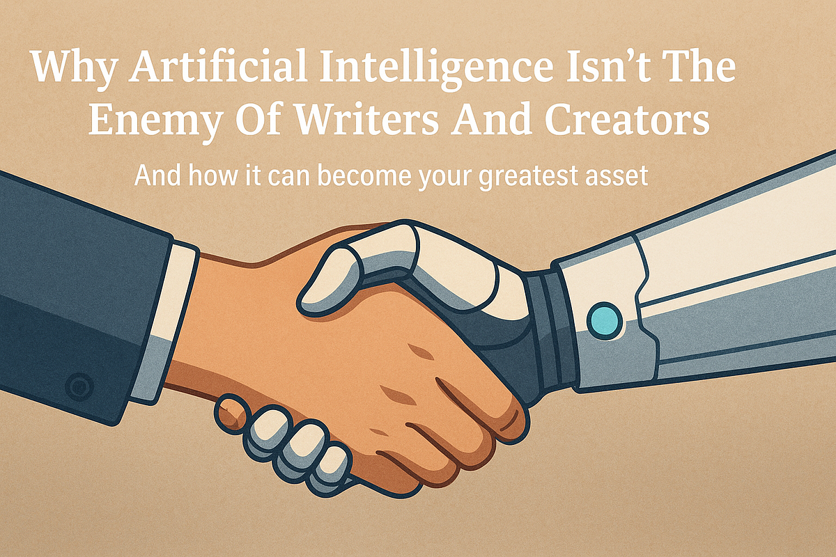 Why Artificial Intelligence Isn’t The Enemy Of Writers And Creators | by J.R. HEIMBIGNER, AUTHOR ...