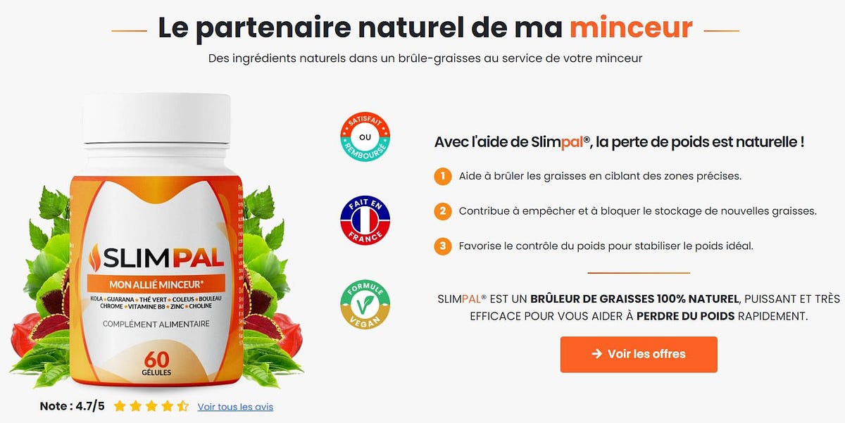 Slimpal Perte de Poids — Slimpal Composition, Slimpal en Pharmacie ...