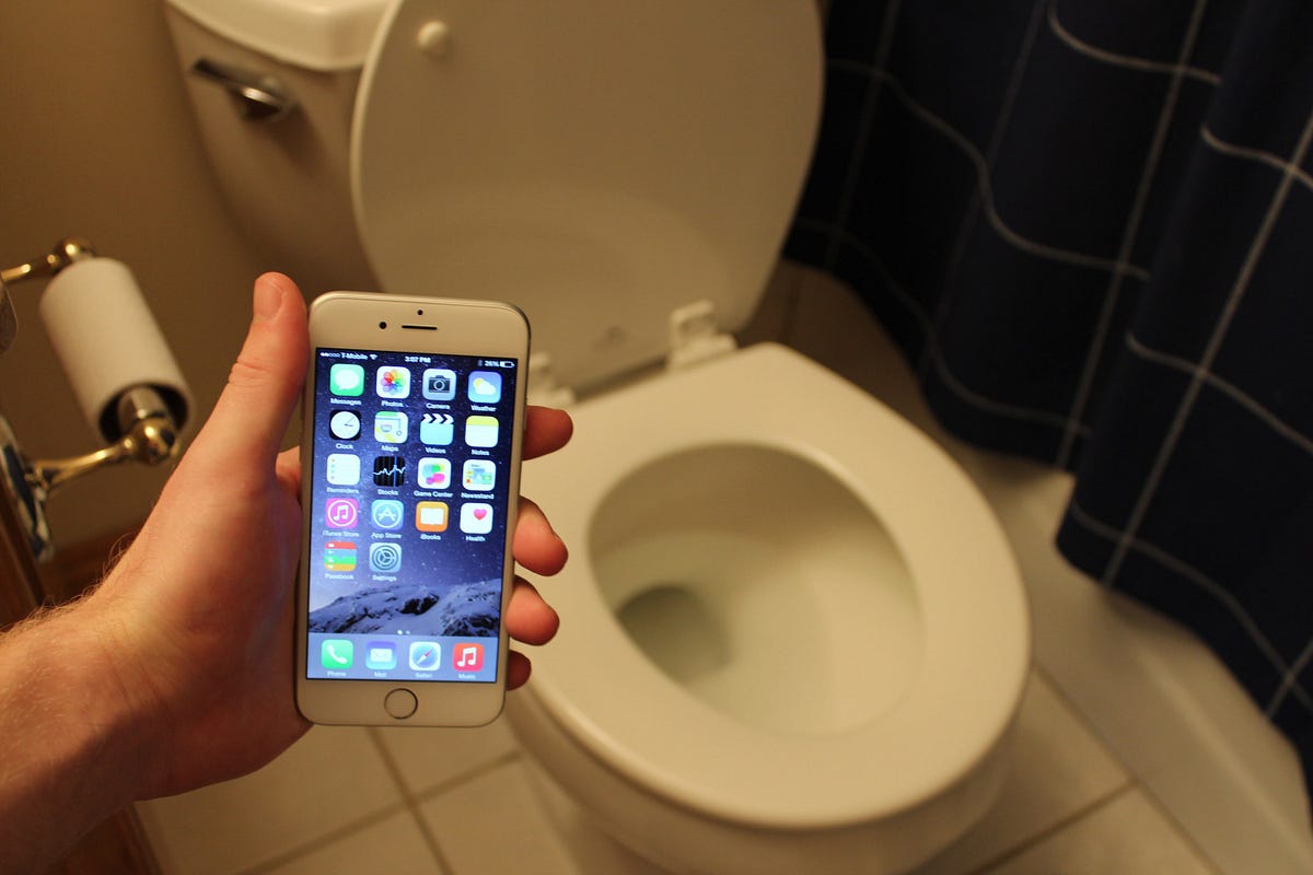 My iPhone and the toilet. What I learned from being a desperate… | by ...