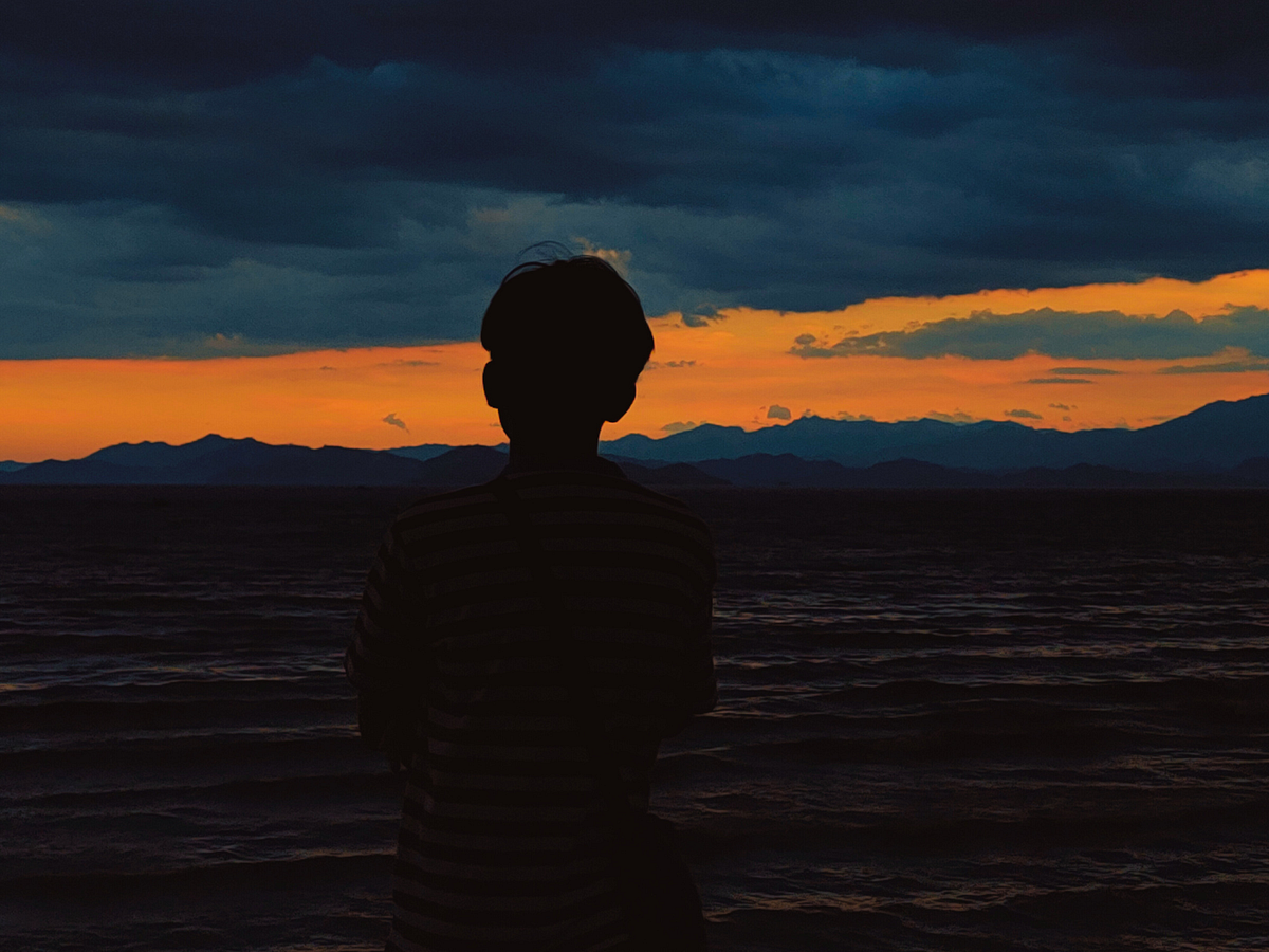 Falling in love with you is like falling into a sunset Your eyes, they ...