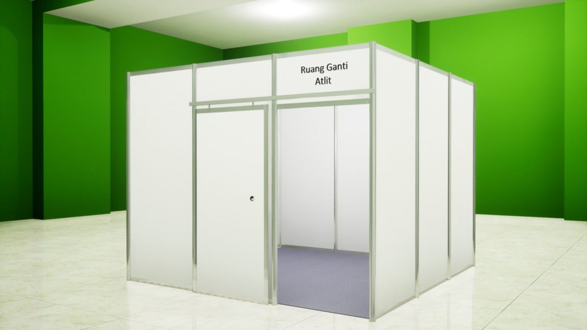 SEWA FITTING ROOM UKURAN 3X3M JABODETABEK | by KONTRAKTOR PARTISI ...