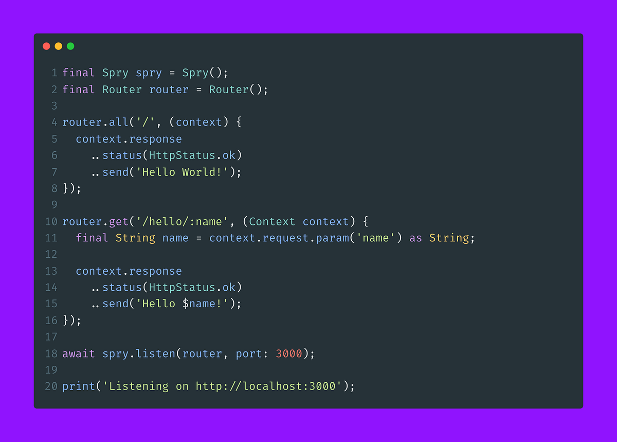 Dart develops web applications, Spry may be better. | by Seven Du | Medium