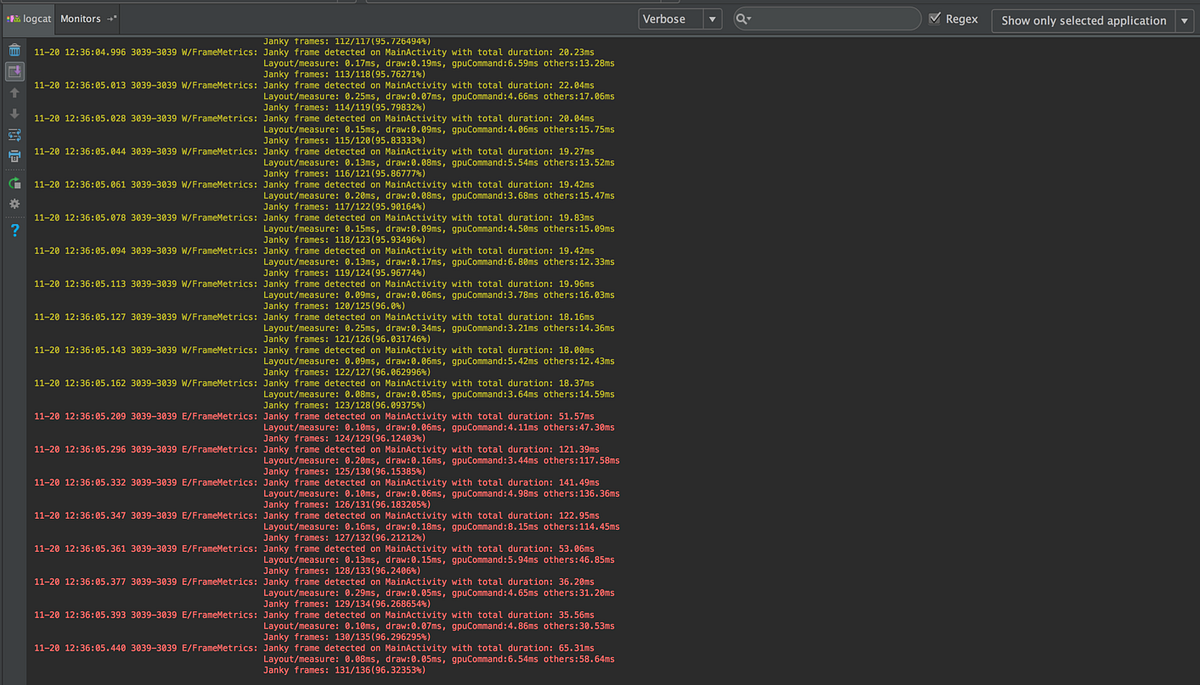 FrameMetrics — realtime app smoothness tracking | by Mirek Stanek | Medium