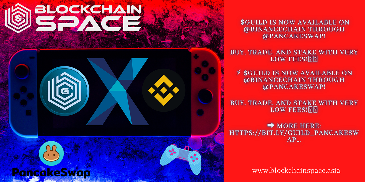 $Guild the Blockchainspace native token is now available on Binance ...