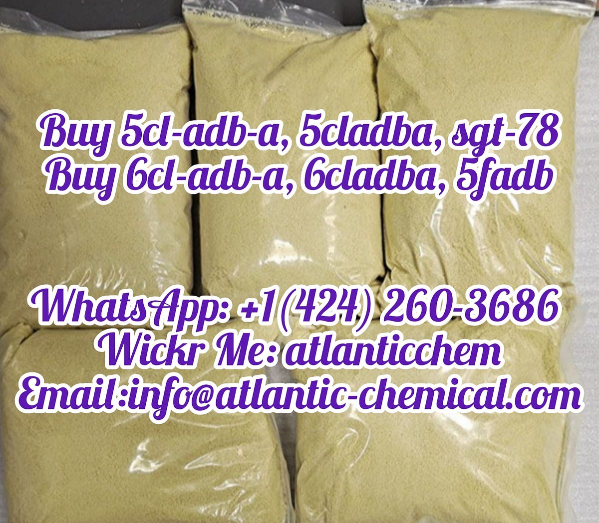 6cladba, 6cl-adb a, 6clbca, 6cl-adb, Wickr Me: atlanticchem - BUY ...