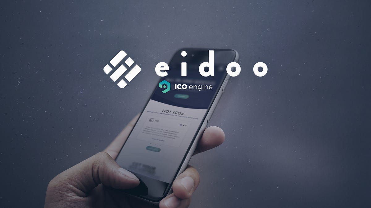 Eidoo ICO Engine: how to join ICOs or promote your own token sale | by ...