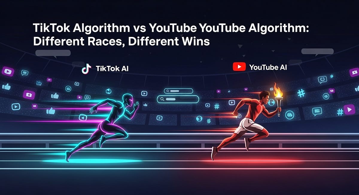 TikTok vs YouTube: How I See Their Algorithms and Why I Use Both | by O ...