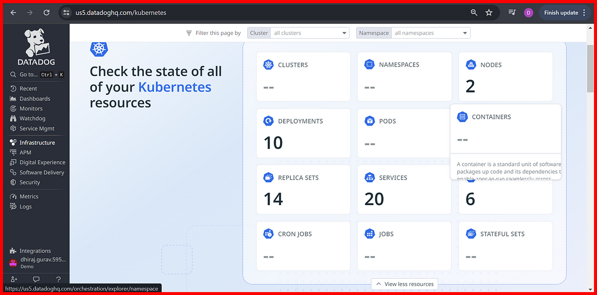 Mastering Kubernetes Monitoring: A Step-by-Step Guide with Datadog | by ... Mastering Kubernetes Monitoring: A Step-by-Step Guide with Datadog | by ...