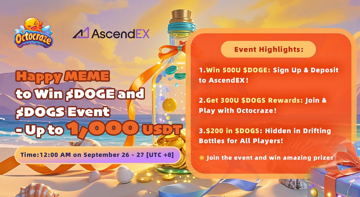 🎉 Happy MEME to Win $DOGE and $DOGS Event — Up to 1,000 USDT 🎉 | by ...