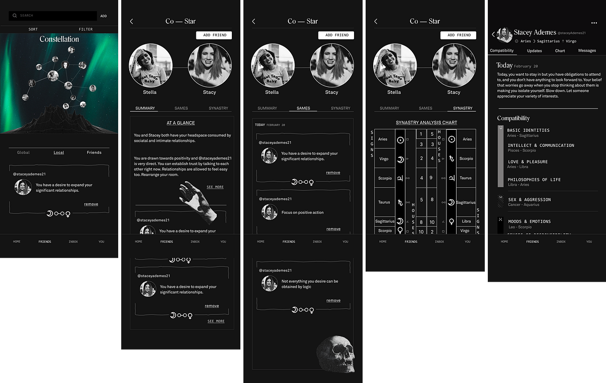 Constellate: Co-Star’s Cosmic Friend Finder | by Mauricio Martinez | Medium