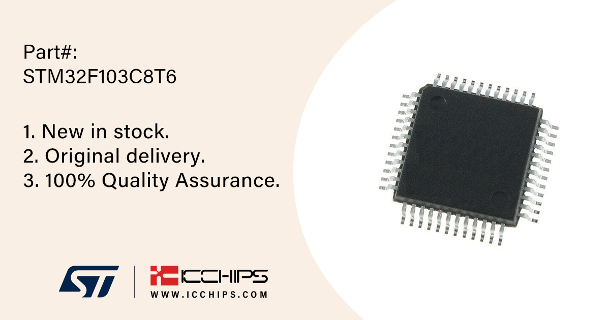 Do you know STM32F103C8T6 of STMicroelectronics? | by ICCHIPS | Medium