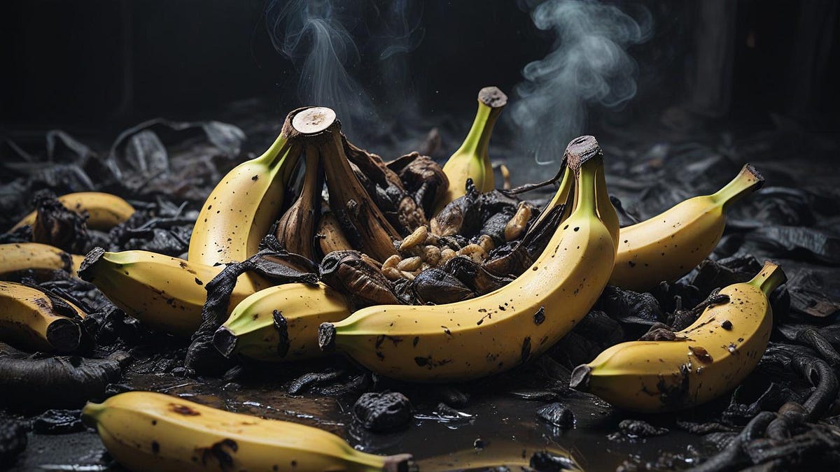 A Chain of Rotten Bananas in a Boiling World | by Ricky Lanusse | The ...