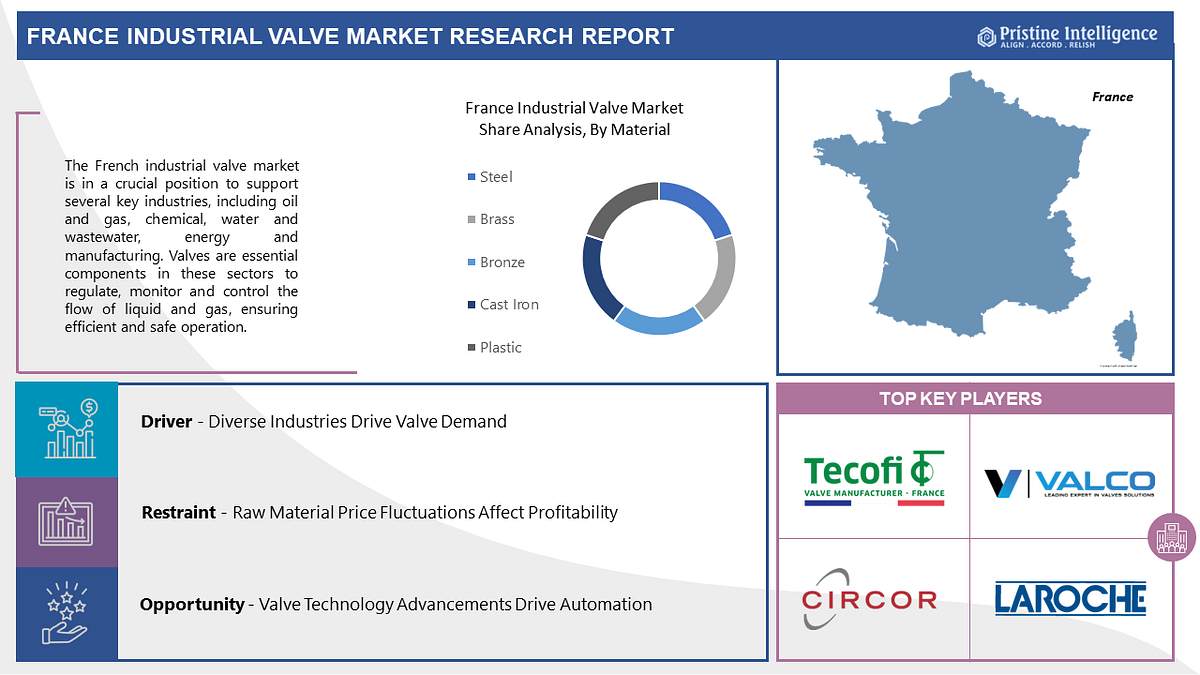 France Industrial Valve Market Size, Share, Types, Products, Trends, Growth, Applications and ...