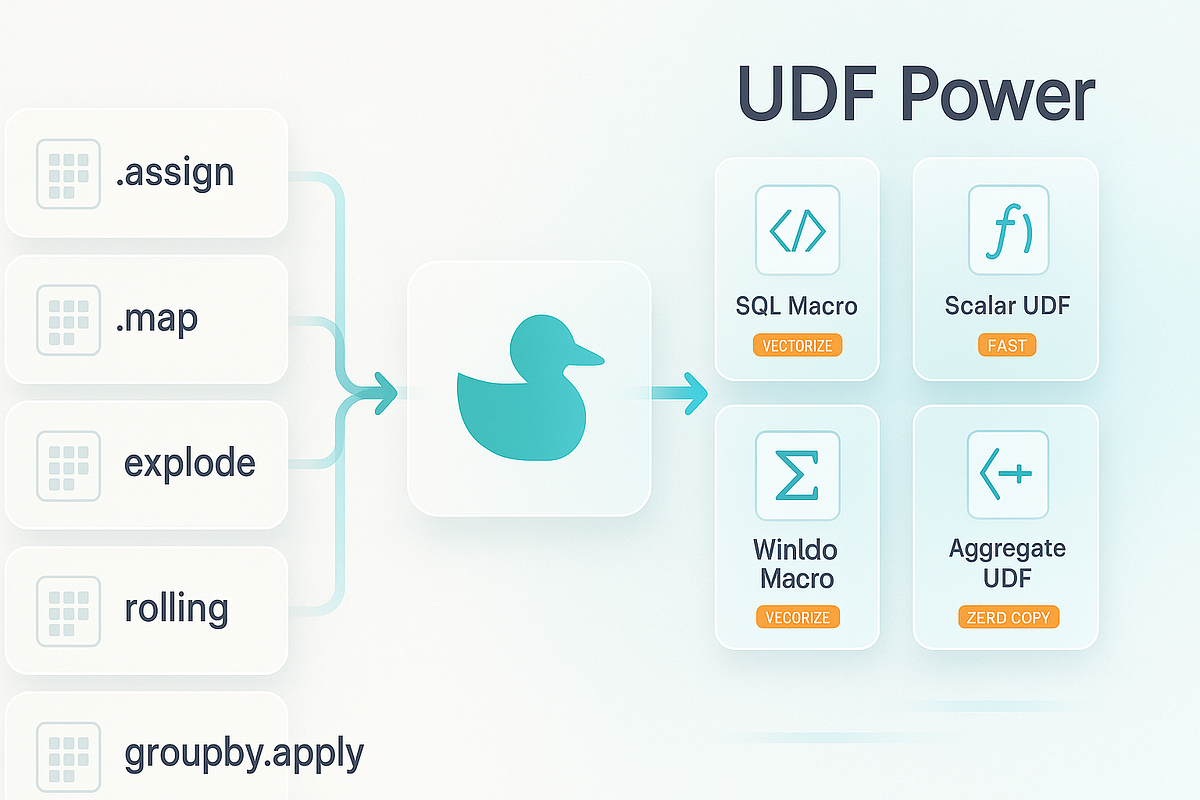 DuckDB UDFs That Replace Whole Pandas Steps (Top 5) | by Thinking Loop ...