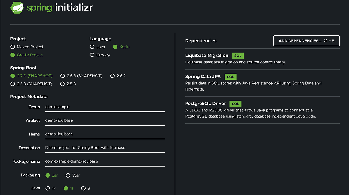 Introduction into liquibase with spring boot | by Lev Novokreshchenov ...