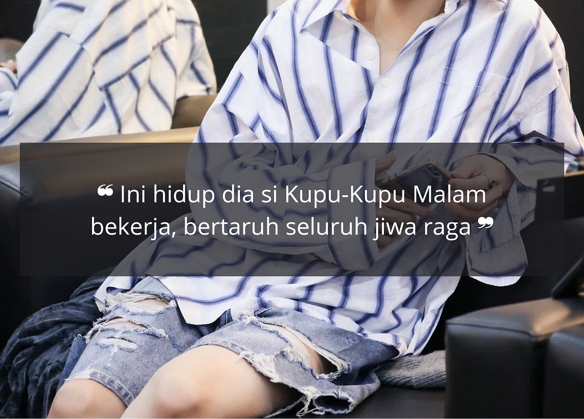 Ada begitu banyak julukan baginya, salah satu yang terdengar lebih layak adalah dia si kupu-kupu ...