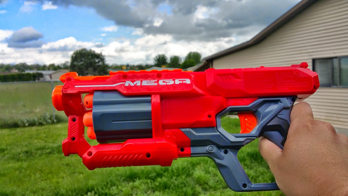 REVIEW: Nerf Mega CycloneShock. This is the Nerf Mega CycloneShock ...