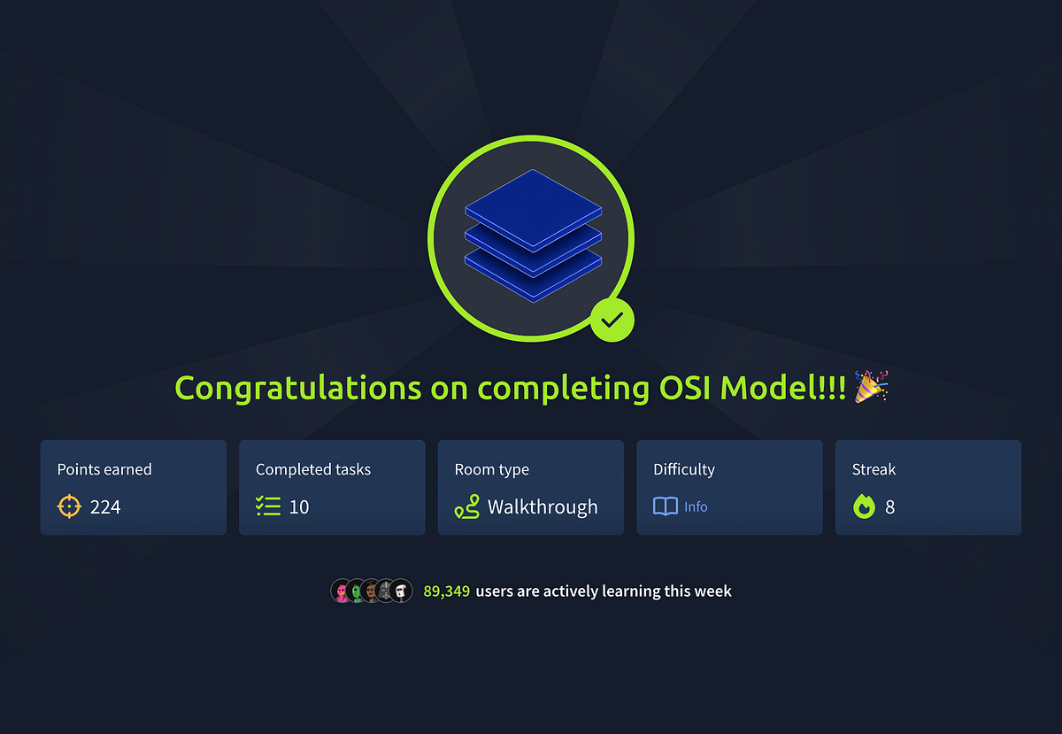 OSI Model | TryHackMe Walkthrough | by Harinsu Bandara | Jan, 2026 | Medium