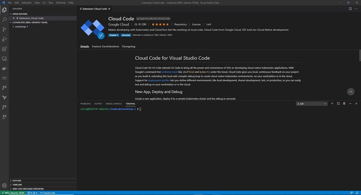 Exploring GKE — VSCode + CloudCode | by Johanes Glenn | FAUN.dev() 🐾