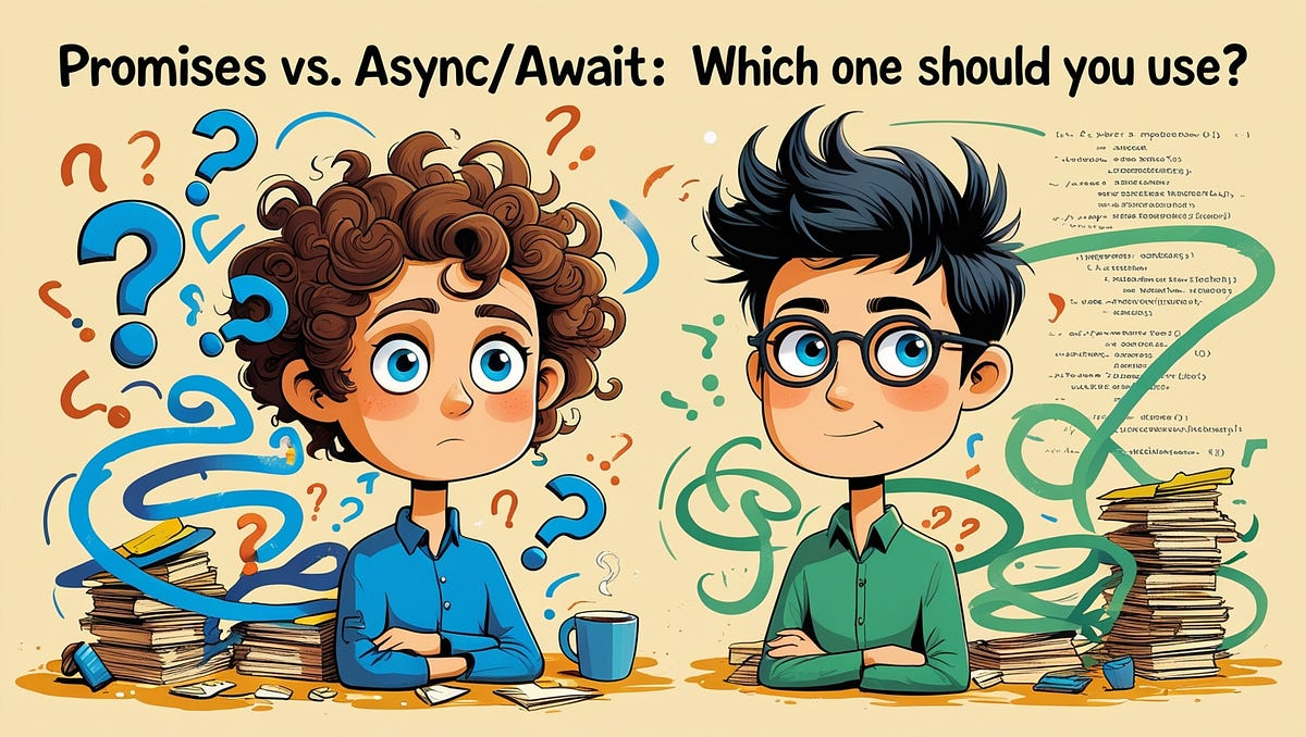 Promises Vs Asyncawait Which One Should You Use By Pratik Tamhane Level Up Coding