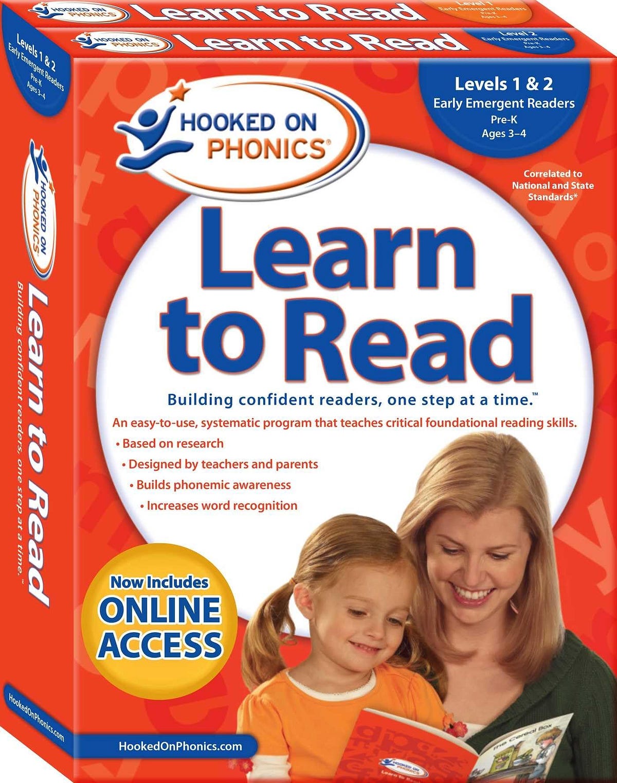 [READING BOOK] Hooked on Phonics Learn to Read — Levels 1&2 Complete ...