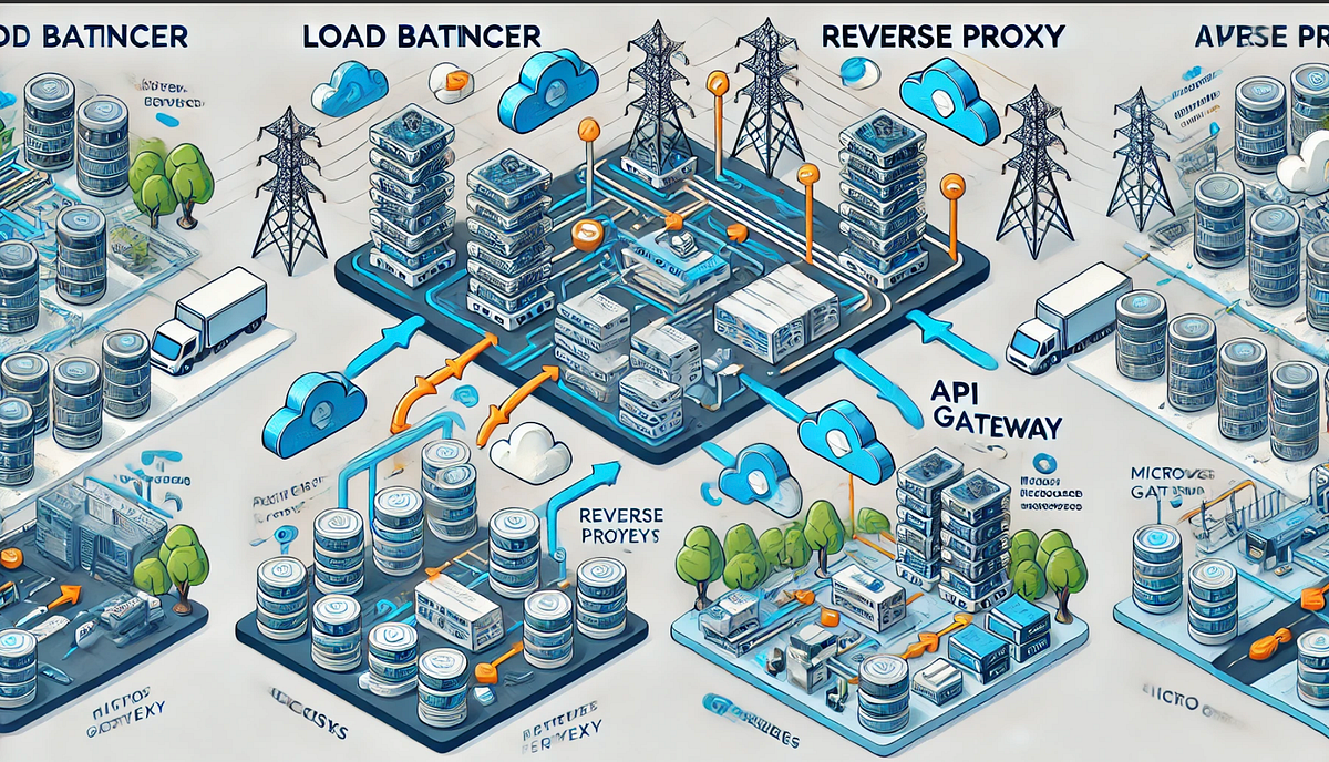Load Balancer vs Reverse Proxy vs API Gateway: Differences and Use ...