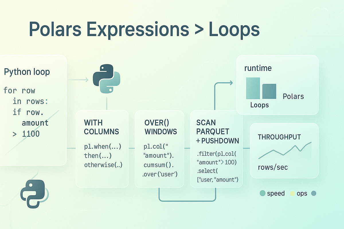 9 Polars Expressions That Obliterate Python Loops | by Hash Block | Oct ...
