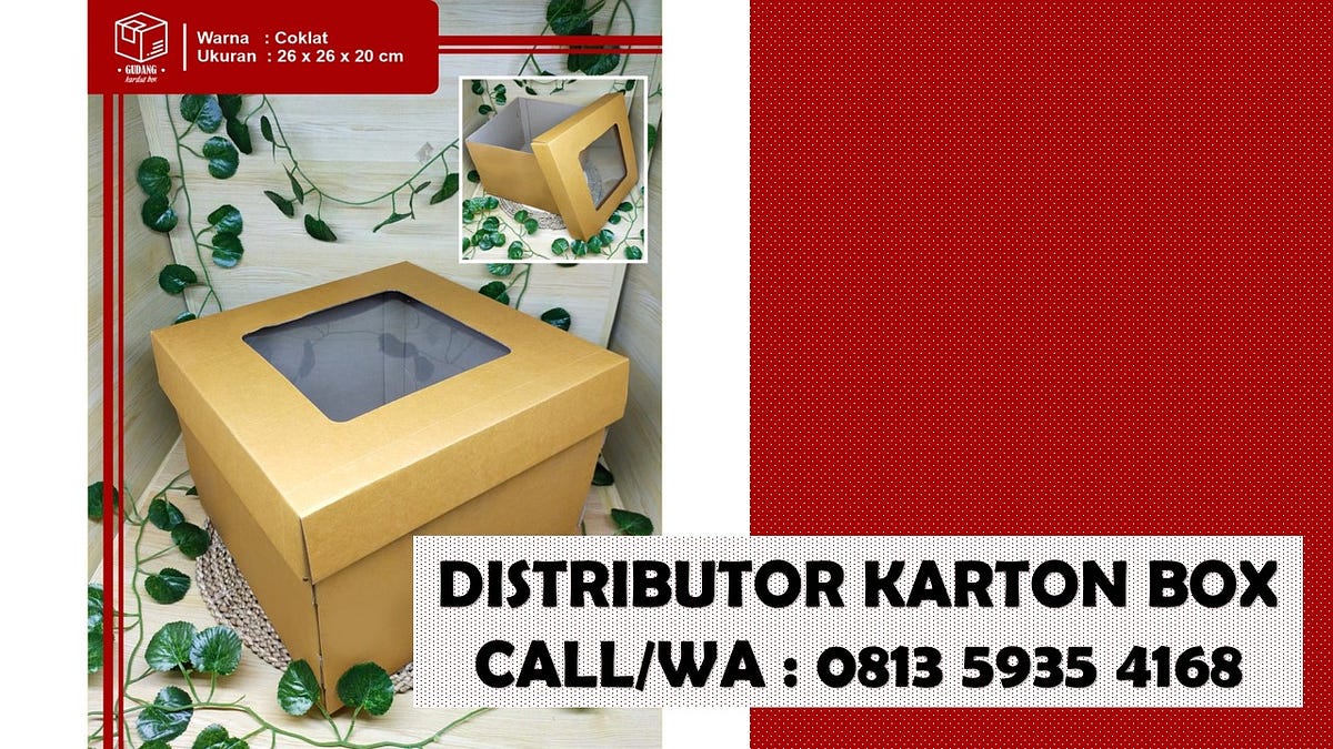 CALL/WA : 0813 5935 4168 | Menghitung Harga Karton Box ...