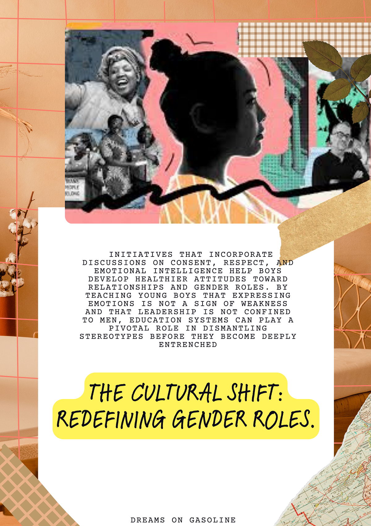 THE CULTURAL SHIFT: REDEFINING GENDER ROLES. | by Dreams On Gasoline ...