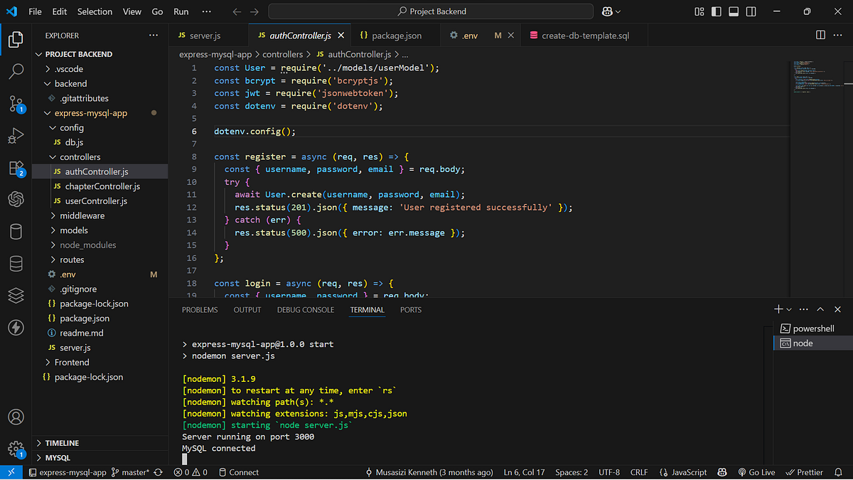 Building Robust Backends with Node.js, Express, and MySQL | by Bobahebwa | Jun, 2025 | Medium