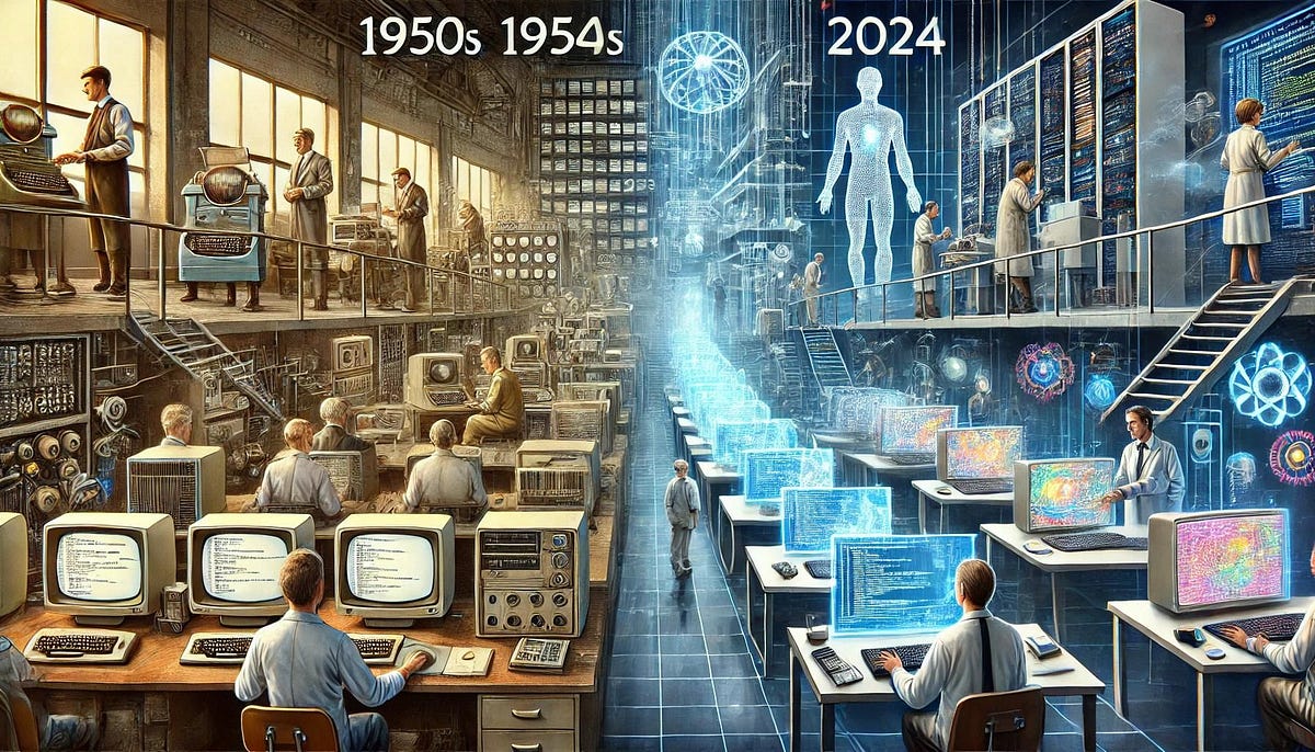 AI Through the Ages: From the 1950s Pioneers to 2024 Innovations | by ...