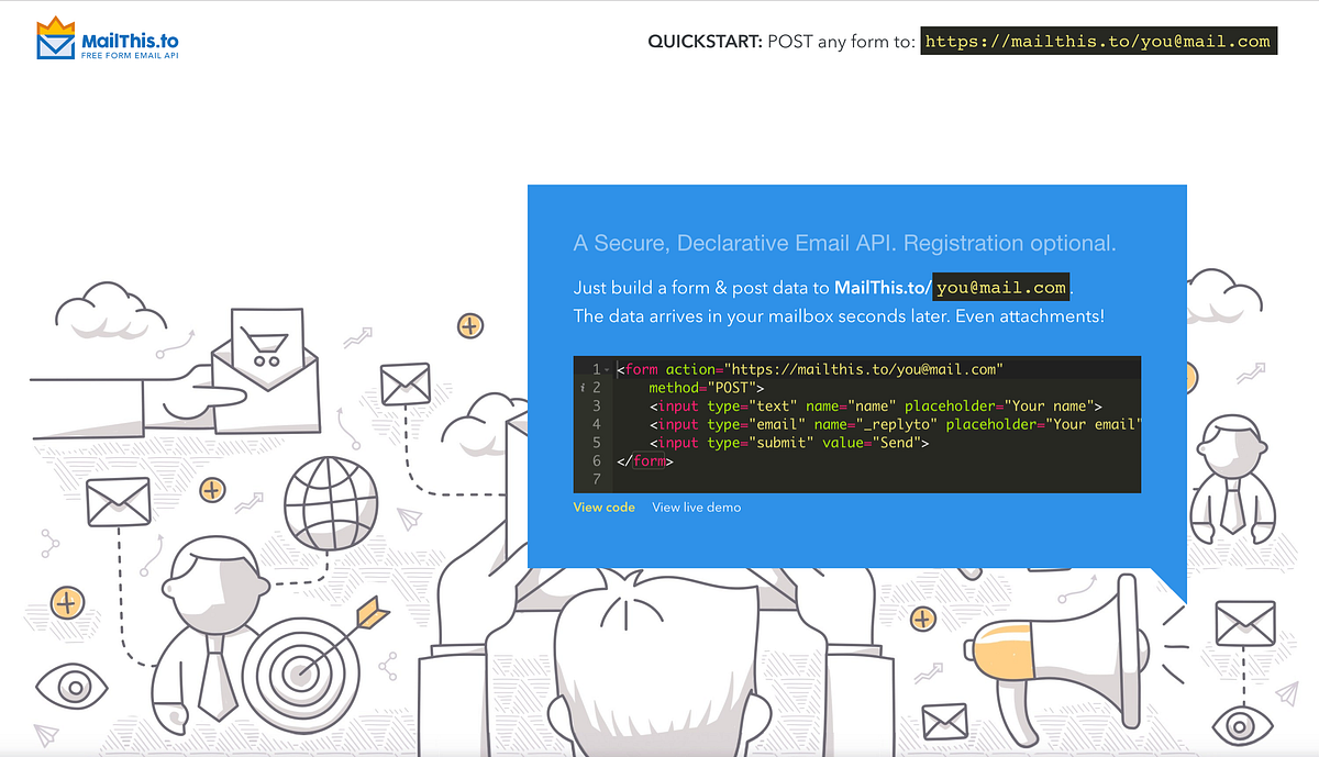 Form to Email as a Service. The Free APIs that will Protect you… | by ...