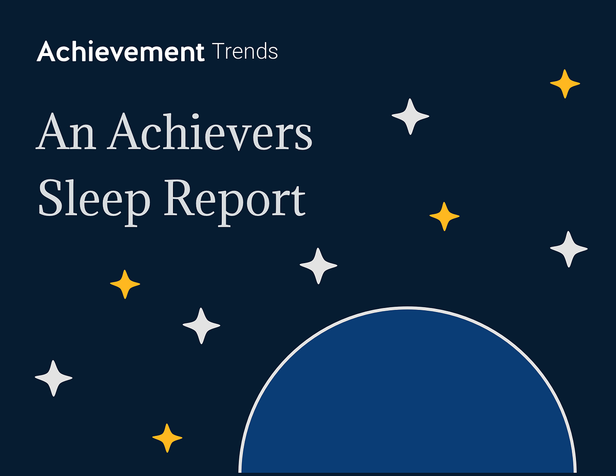 The State of Sleep: An Achievers Sleep Report | by Mithya Srinivasan ...