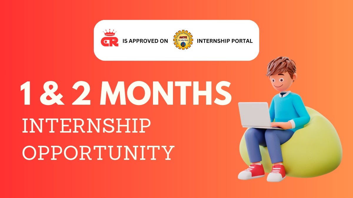 Internship Opportunities Across Various Domains at Coding Raja Technologies | by Borok Times ...