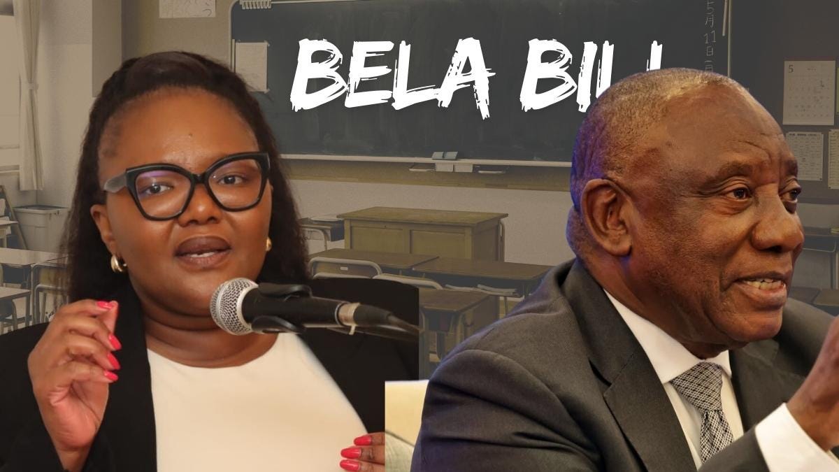Education Minister Faces Backlash For Not Attending Ramaphosa BELA Bill ...
