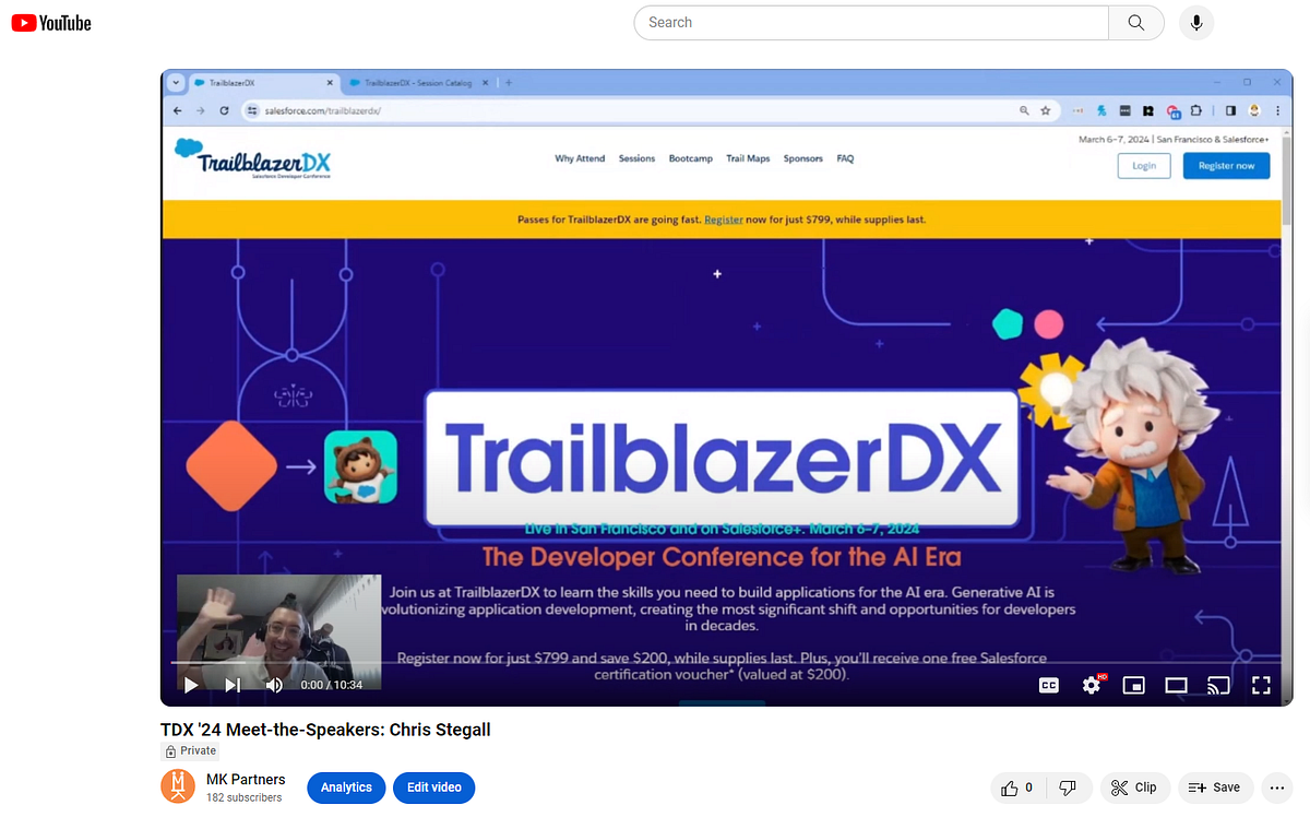 TDX Meet-the-Speakers: Chris Stegall | by Chris Stegall | creme de la ...